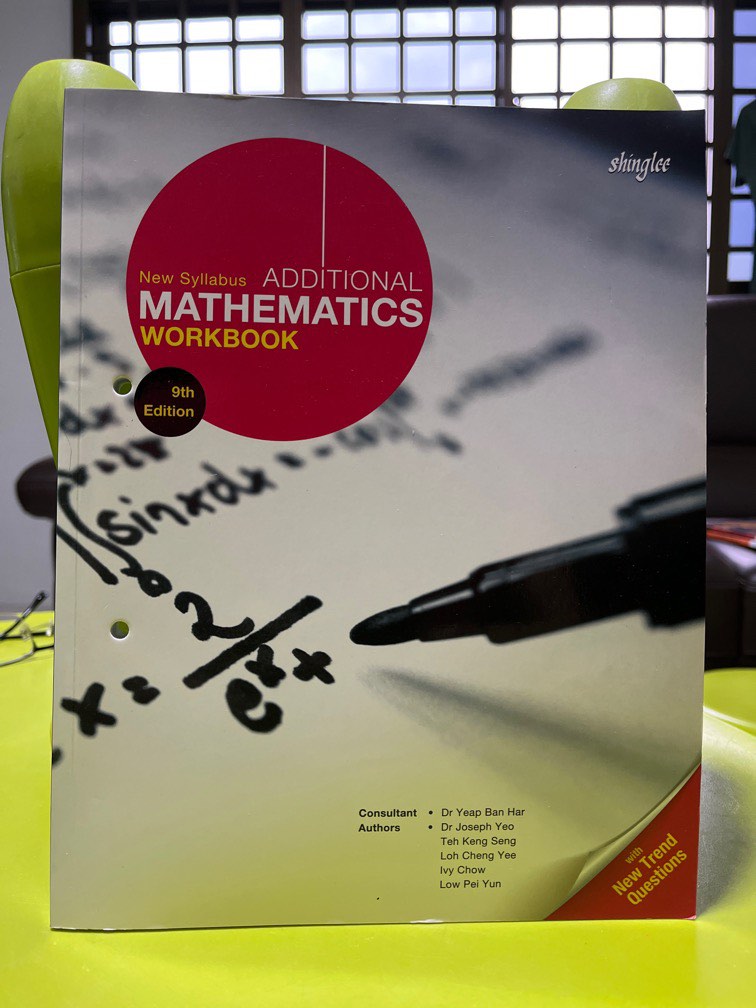 New Syllabus Additional Mathematics workbook 9th Edition, Hobbies ...