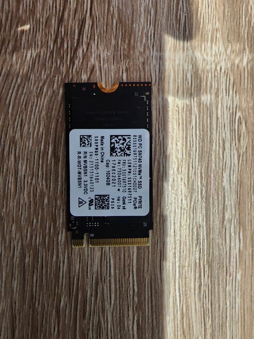 New western digital sn740 2242 1tb gen4 for sale, Computers & Tech ...