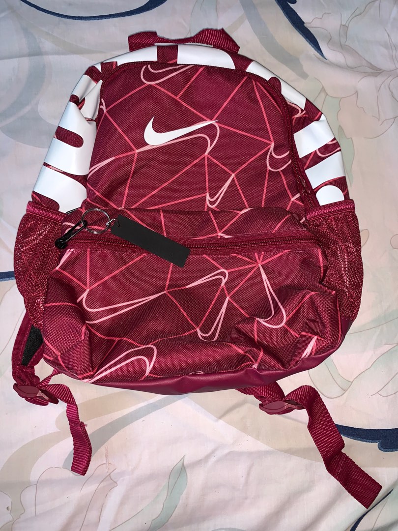 Nike Backpack (Maroon), Women's Fashion, Bags & Wallets, Backpacks on ...
