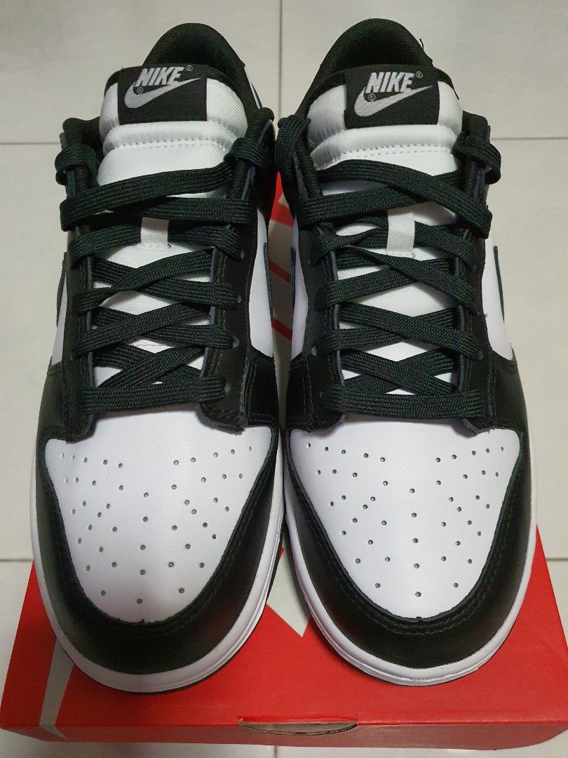 Nike Dunk Low Panda men, Men's Fashion, Footwear, Sneakers on Carousell