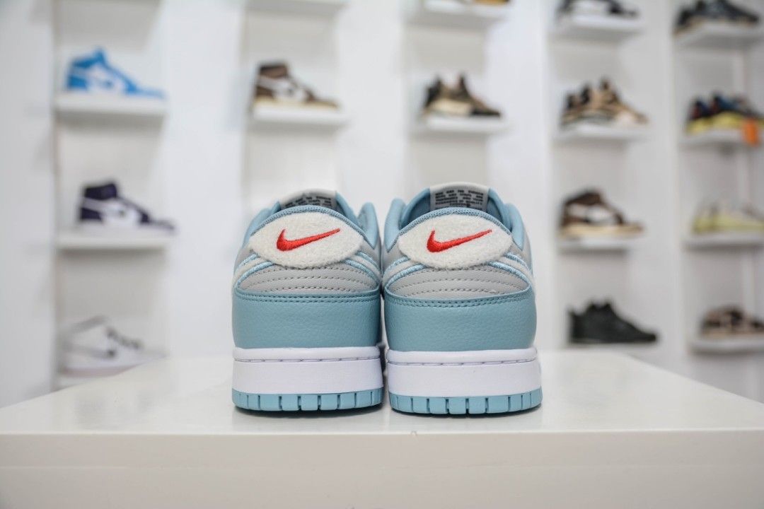 Nike Dunk Low Retro “Fleece Swoosh Worn Blue” (W)(2022) FB1871-011 ...