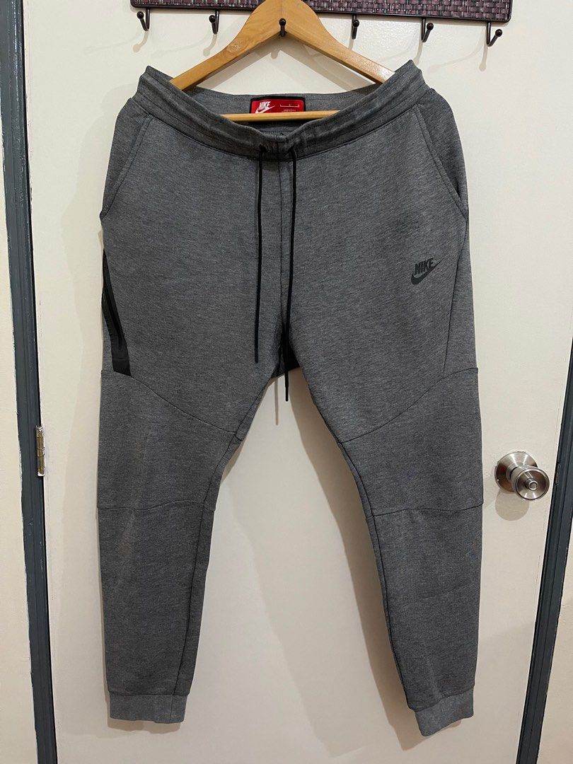 Nike TF Tech Fleece Dark Gray Jogger Pants Large, Men's Fashion ...