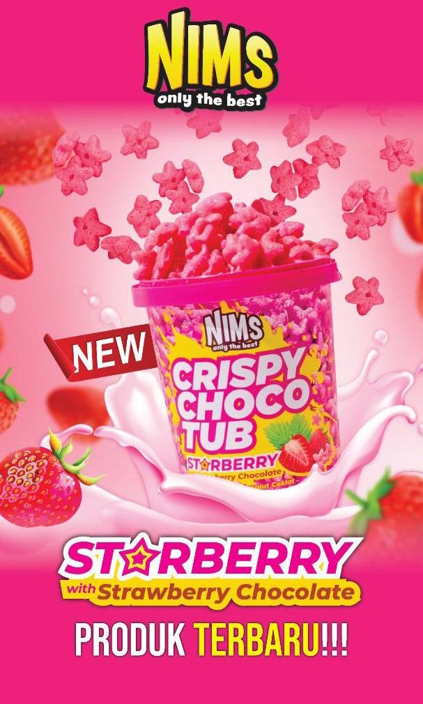 Nims Chocotub Starberry, Food & Drinks, Other Food & Drinks on Carousell