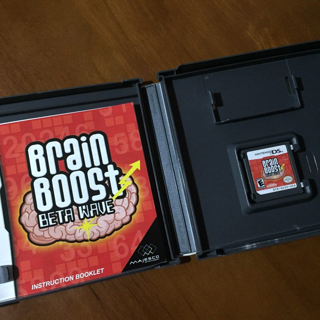 Nintendo DS Brain Boost Beta Wave, Video Gaming, Video Games, Nintendo on Carousell