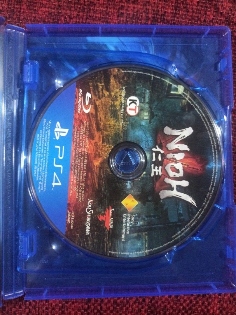 Nioh collection . NIOH 2 ps5 disc and Nioh PS4 disc with Nioh ...