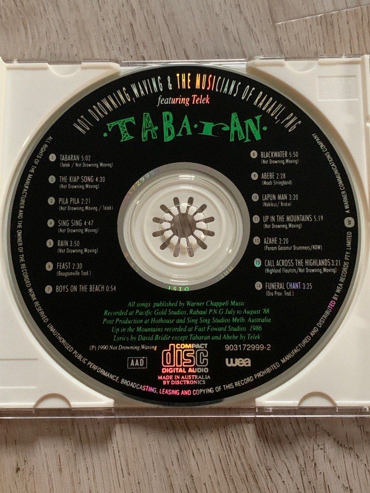 NOT DROWNING, WAVING & THE MUSICIANS OF RABAUL, PNG ~ TABARAN (Made in ...