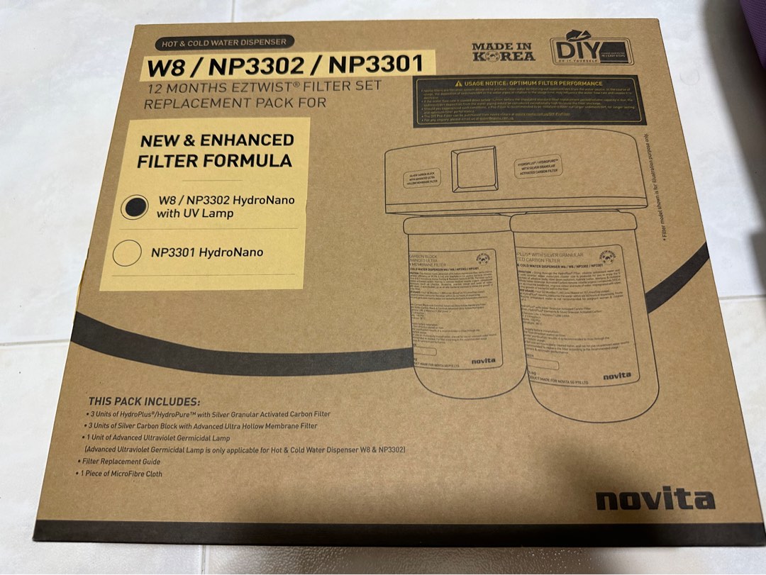 NOVITA Filter for NP3302 / NP3301, TV & Home Appliances, Kitchen ...