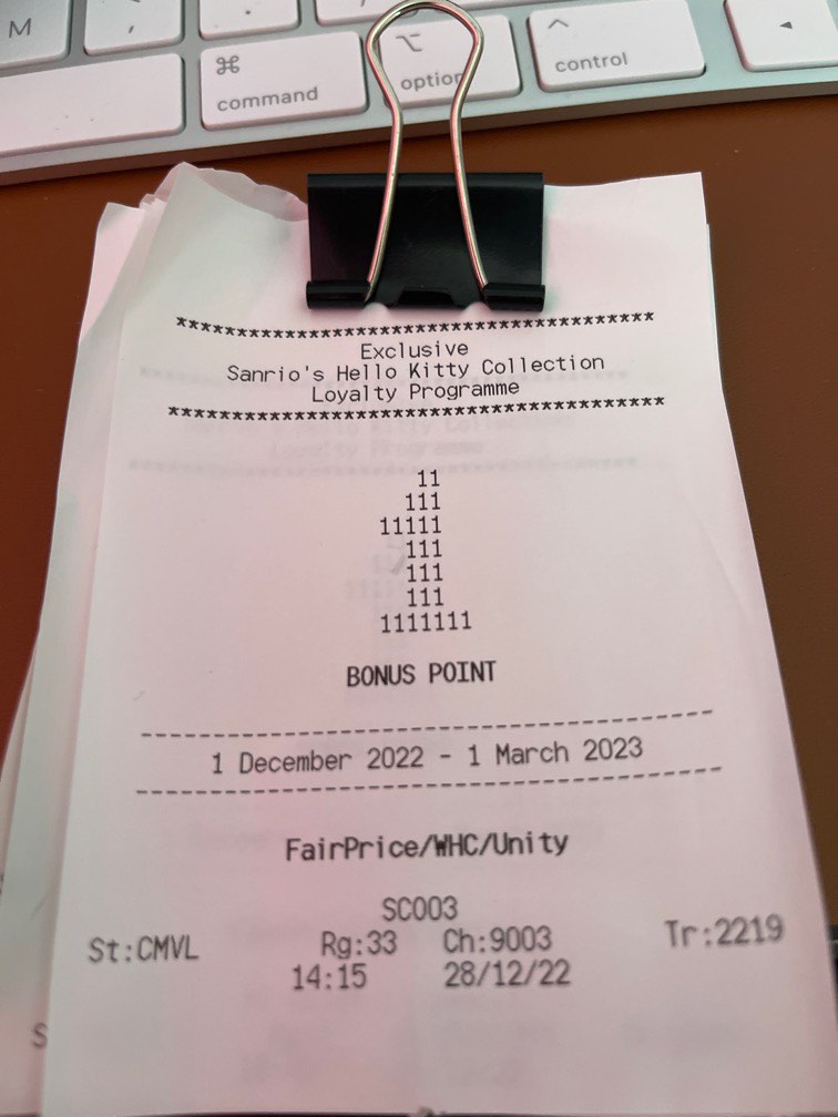 Ntuc point for hello kitty, Tickets & Vouchers, Store Credits on Carousell