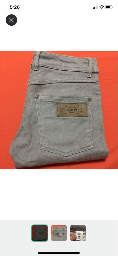 Nudies / April 77 Jeans, Men's Fashion, Bottoms, Jeans on Carousell