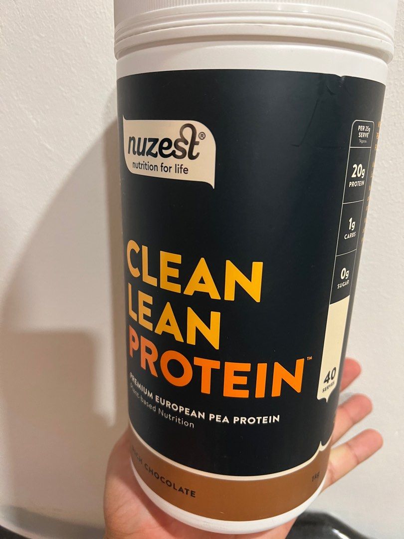 Nuzest premium vegan protein powder 1kg, Health & Nutrition, Health ...