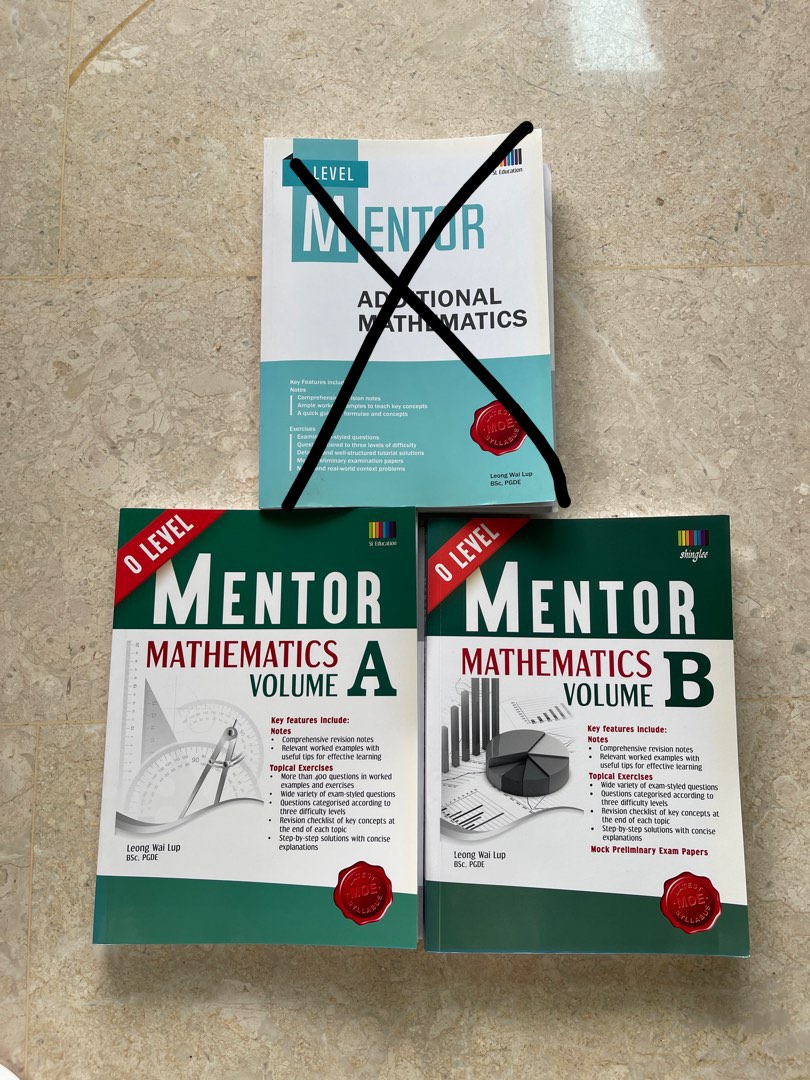 O level Shinglee Mentor emath amath assessment book, Hobbies & Toys ...