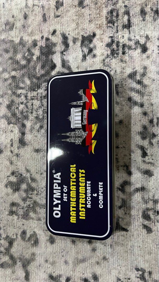 Olympia Mathematical Instrument Set / Jangka Lukis Mathematical Set ...