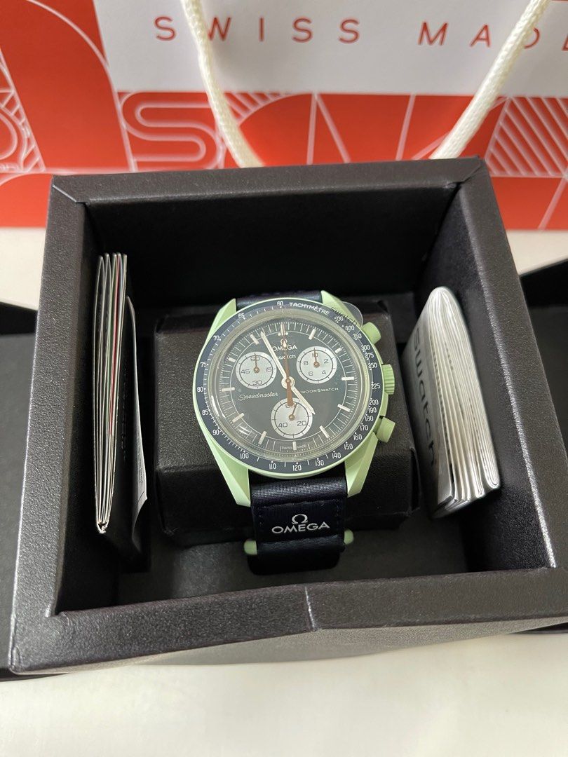 Omega x Swatch MoonSwatch, Luxury, Watches on Carousell