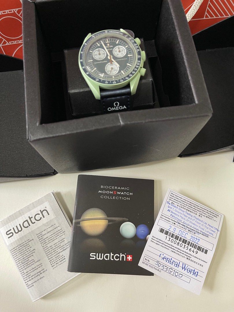 Omega x Swatch MoonSwatch, Luxury, Watches on Carousell