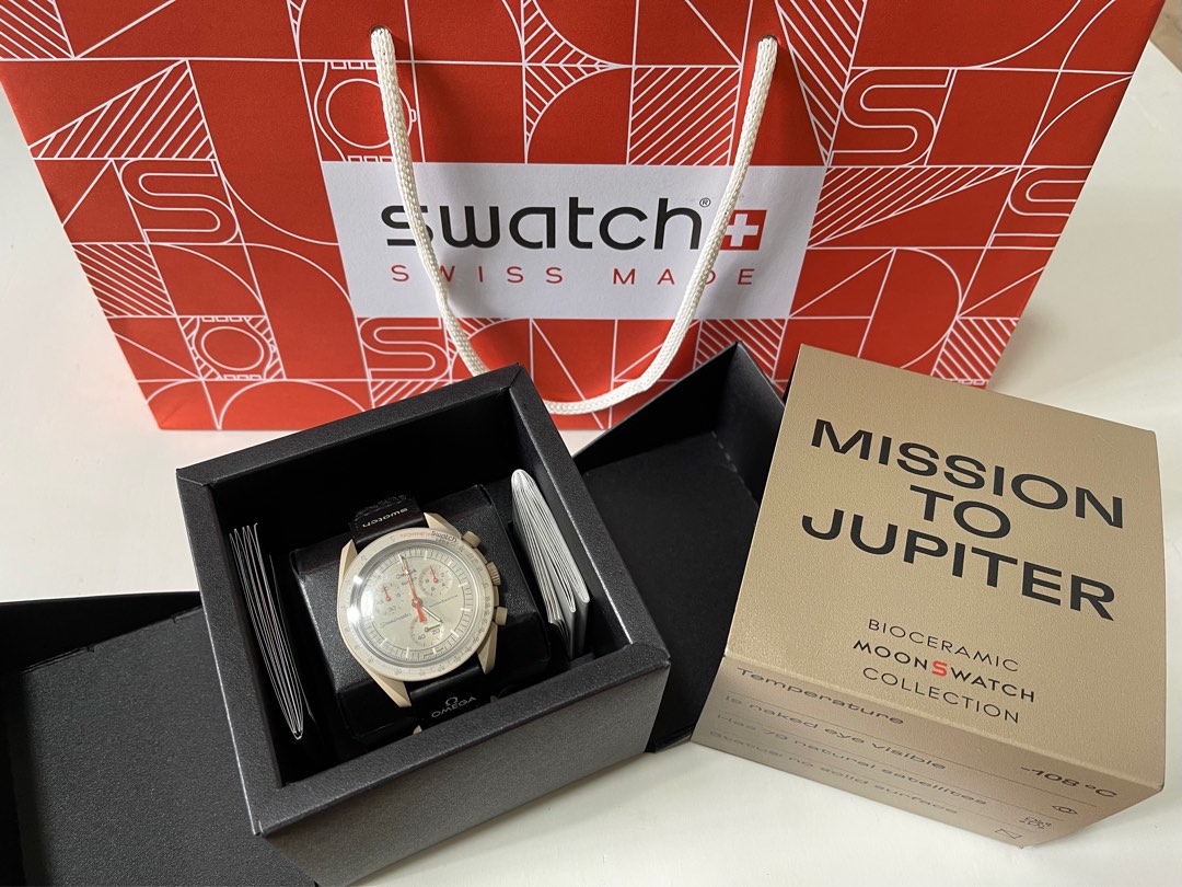 Omega x Swatch MoonSwatch, Luxury, Watches on Carousell