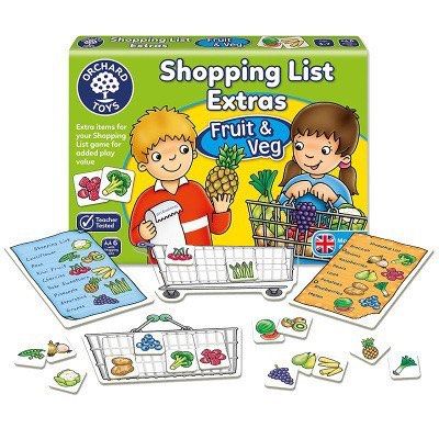 Orchard Toys - Shopping List Main & Extras sets - Educational for kids ...