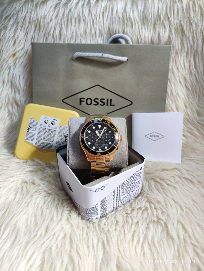 Original FS5727 FB-03 Black Dial Men's Watch, Men's Fashion, Watches ...