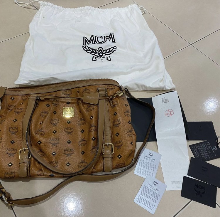 Original mcm, Luxury, Bags & Wallets on Carousell