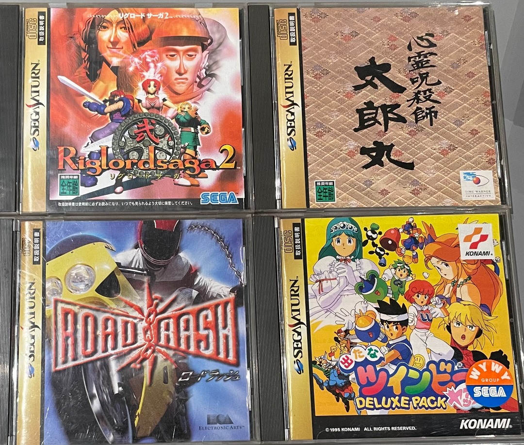 Original Sega Saturn Games (Various Titles), Video Gaming, Video Games ...