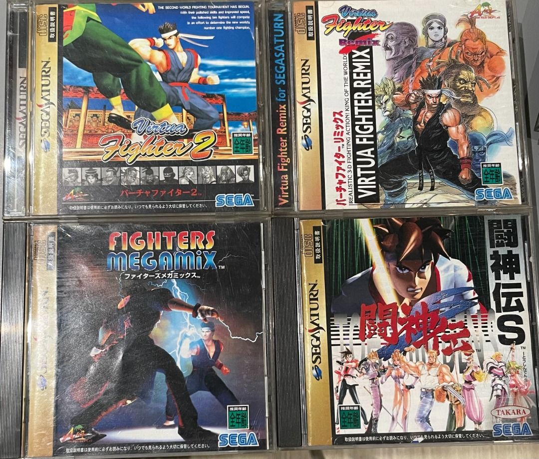 Original Sega Saturn Games (Various Titles), Video Gaming, Video Games ...