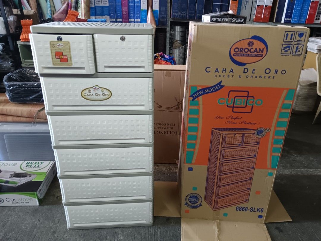 Orocan Cubico Drawer 6layers, Furniture & Home Living, Home Improvement ...