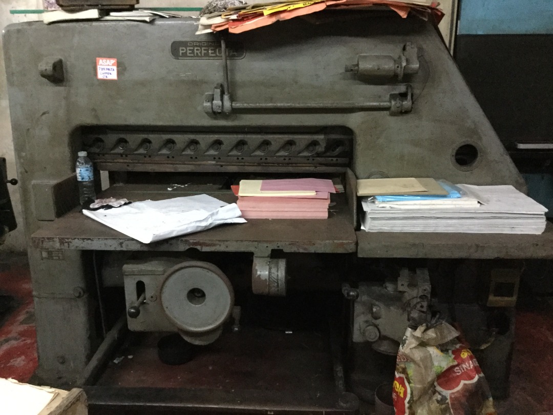 Perfecta Paper Cutter, Commercial & Industrial, Industrial Equipment on ...