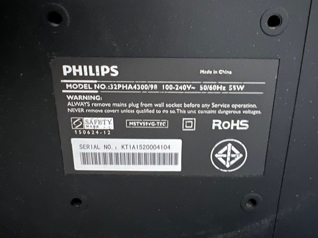 Philips 32 inch LCD TV, TV & Home Appliances, TV & Entertainment, TV on ...