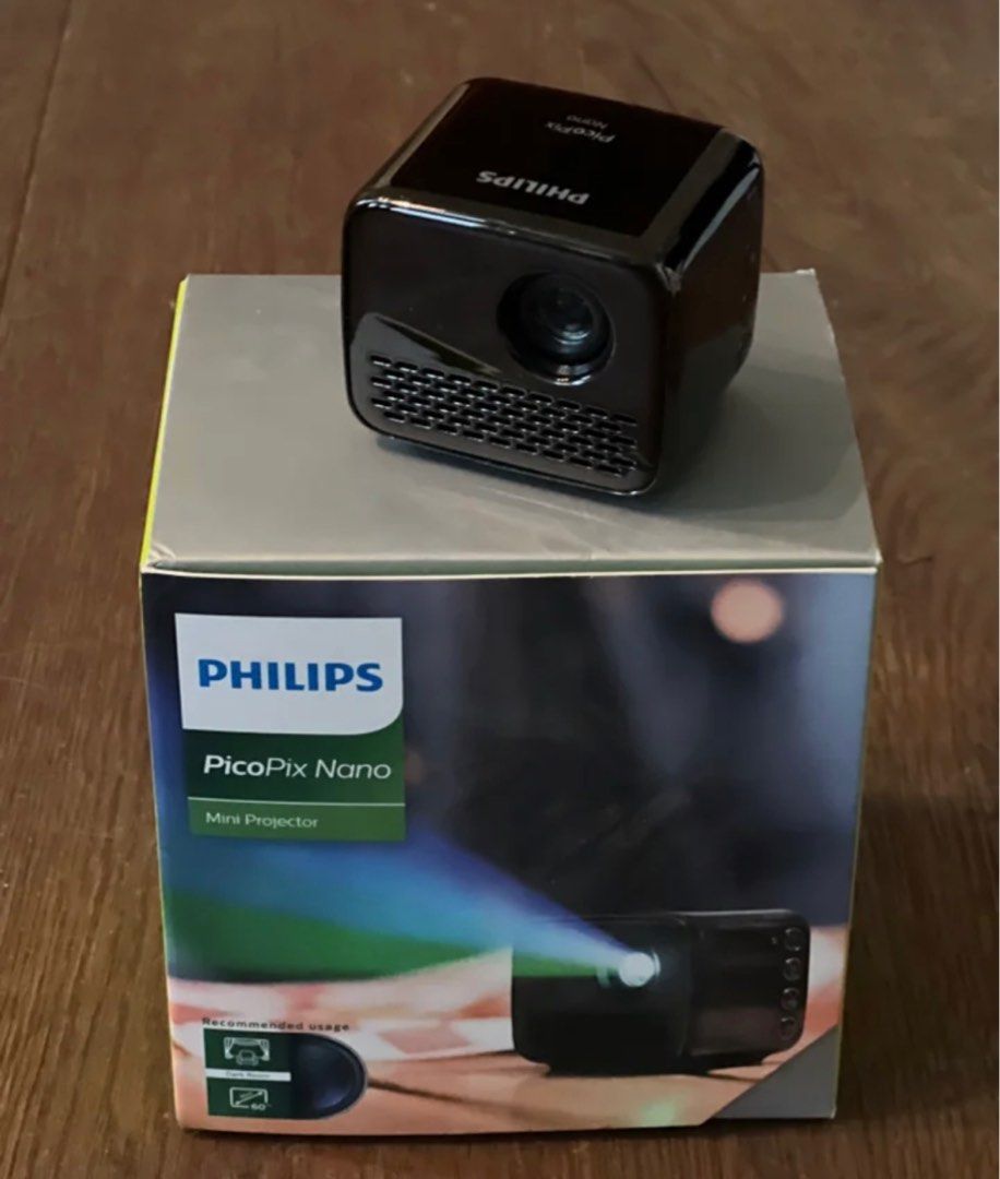 philips picopix nano 迷你投影機, 音響器材, 可攜式音響設備 - Carousell
