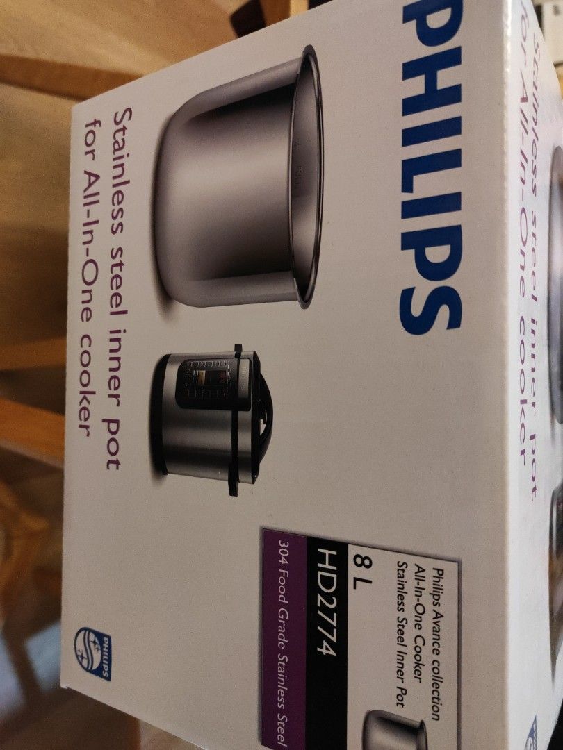 Philips Stainless Steel inner pot, TV & Home Appliances, Kitchen ...