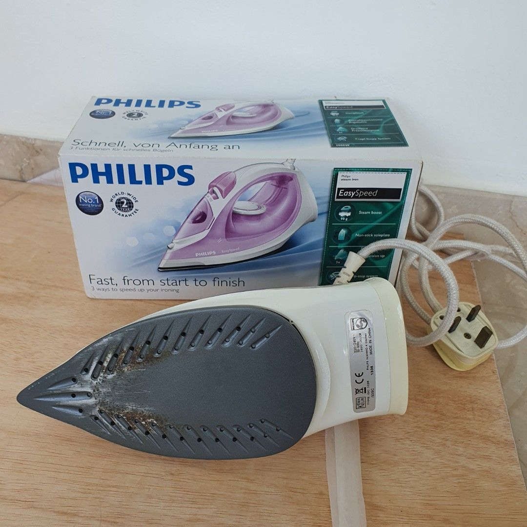 Philips Steam Iron 2000w, TV & Home Appliances, Irons & Steamers on ...