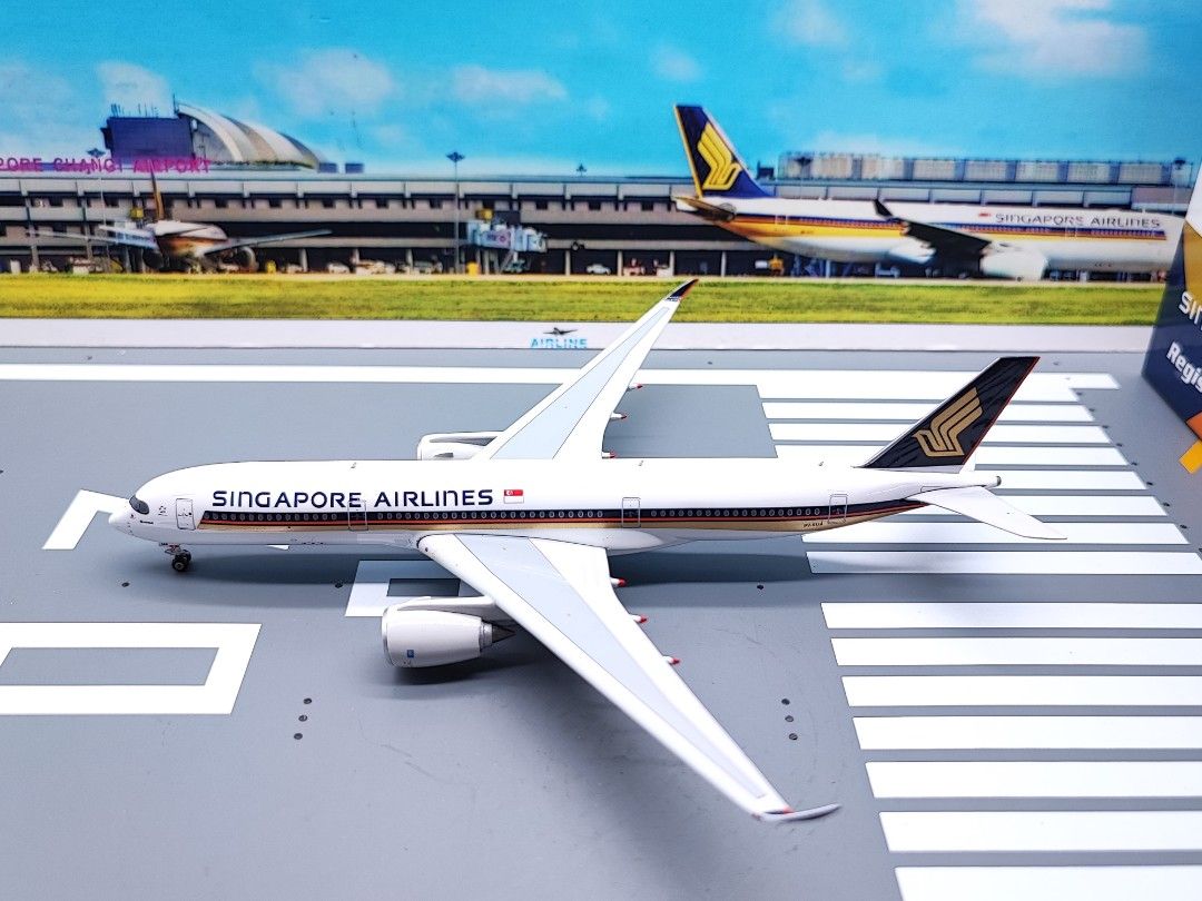 Phoenix Models 1:400 Singapore Airlines A350-900 9V-SUA, Hobbies & Toys ...
