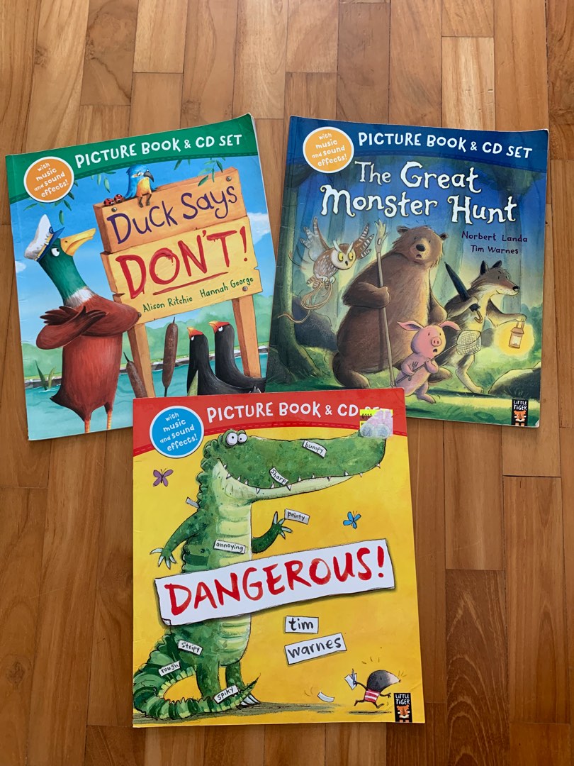 Picture books with CD, Hobbies & Toys, Books & Magazines, Children's ...