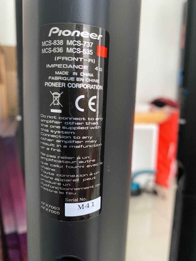 Pioneer home theater system MCS-737, Audio, Soundbars, Speakers ...