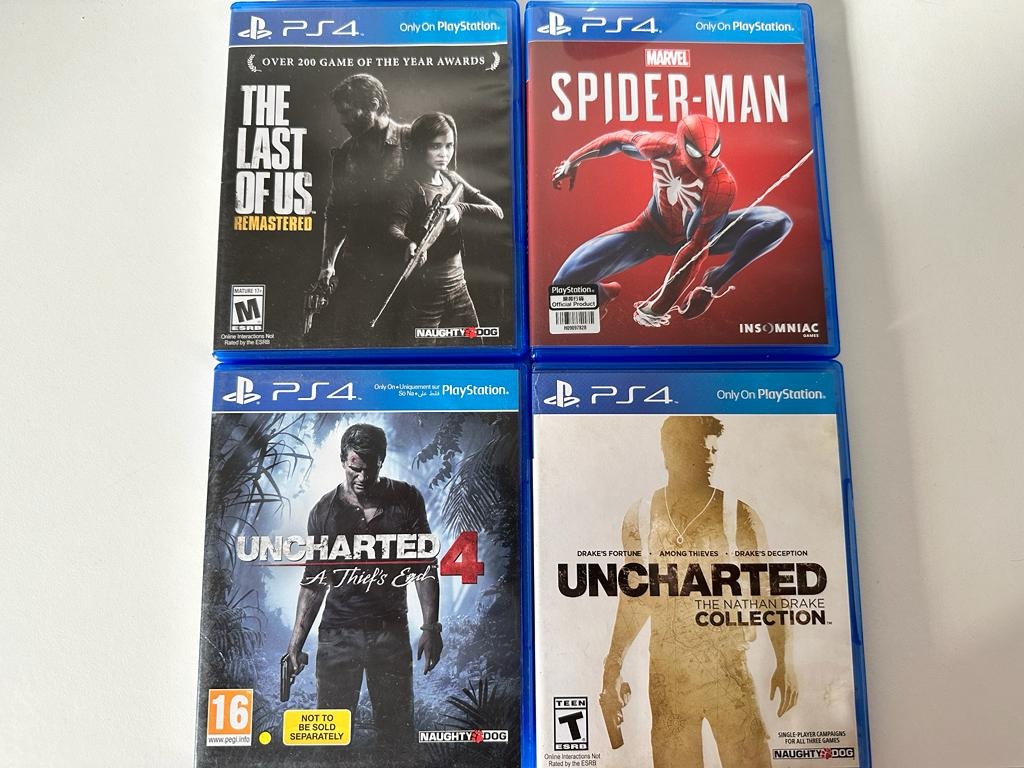 PlayStation 4 Games - Spider-Man, The Last of Us, Uncharted, Video Gaming, Video Games ...