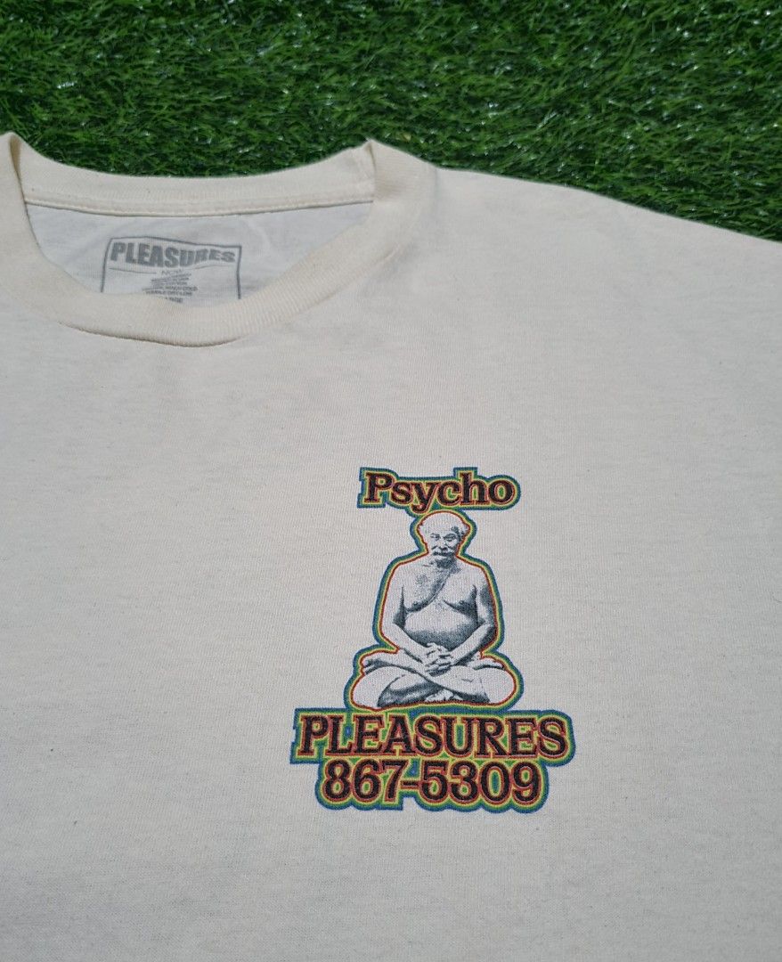PLEASURES "PSYCHO PLEASURES" TEE, Men's Fashion, Tops & Sets, Tshirts ...