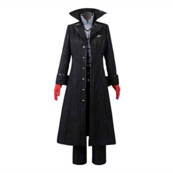 PO Anime Persona 5 Joker Leading Character Hero Cosplay Costume with ...