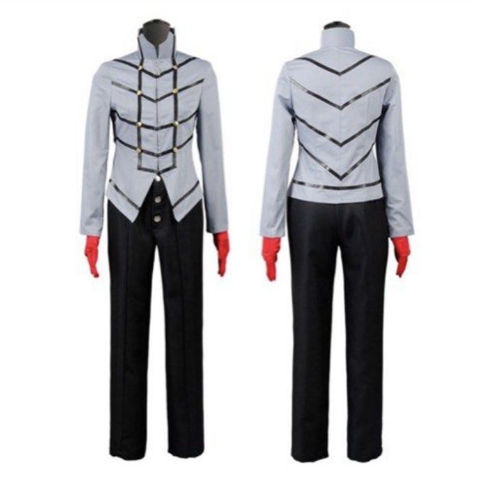 PO Anime Persona 5 Joker Leading Character Hero Cosplay Costume with ...