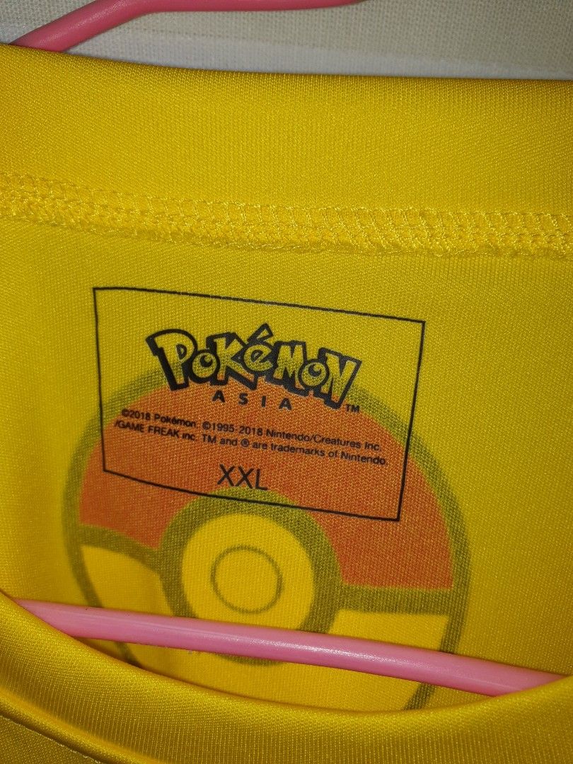 Pokemon 2018 run XXL shirt, Men's Fashion, Tops & Sets, Tshirts & Polo ...