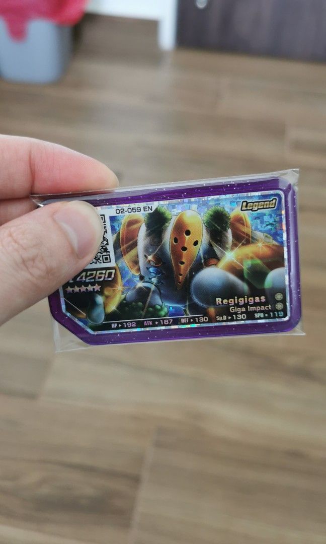 Pokemon Gaole regigigas 5 star disk ga-ole, Hobbies & Toys, Toys ...