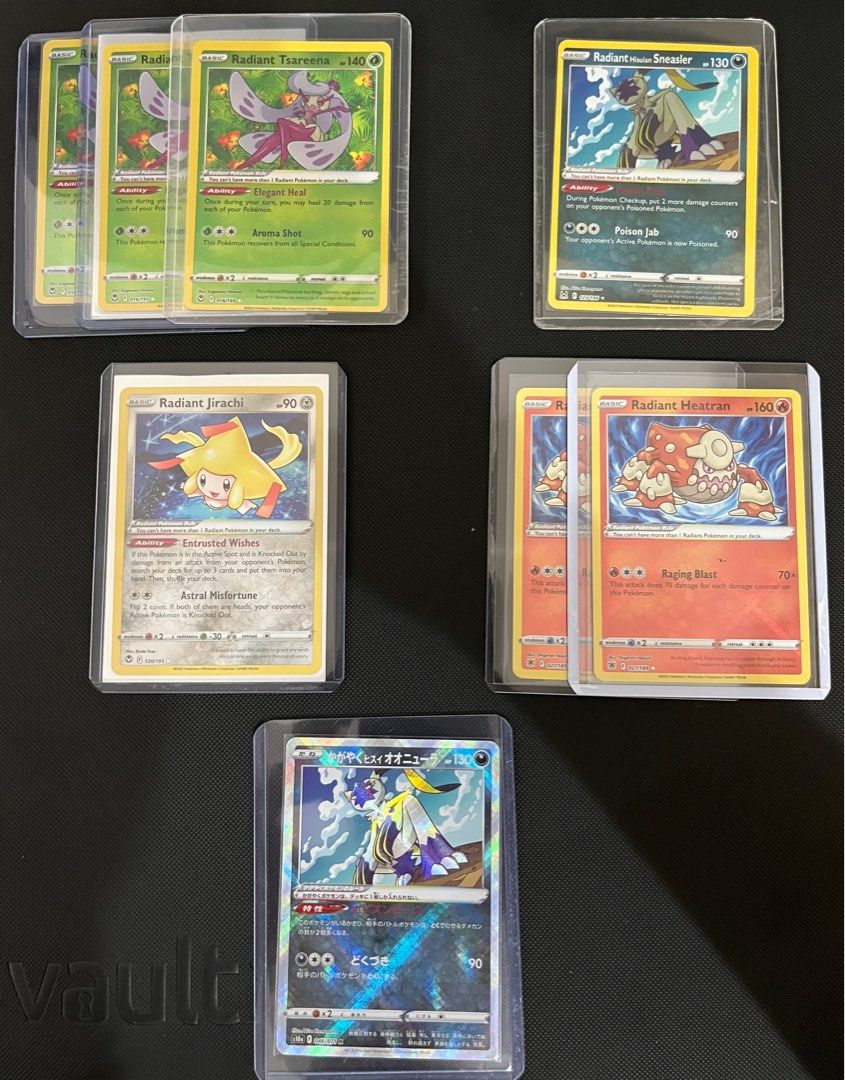 Pokemon TCG - Assorted Radiant Cards, Hobbies & Toys, Toys & Games on ...