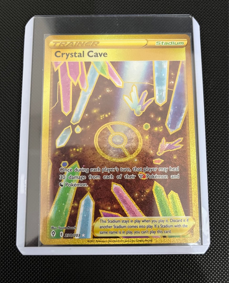 Pokemon TCG - Crystak Cave SR (Evolving Skies), Hobbies & Toys, Toys ...