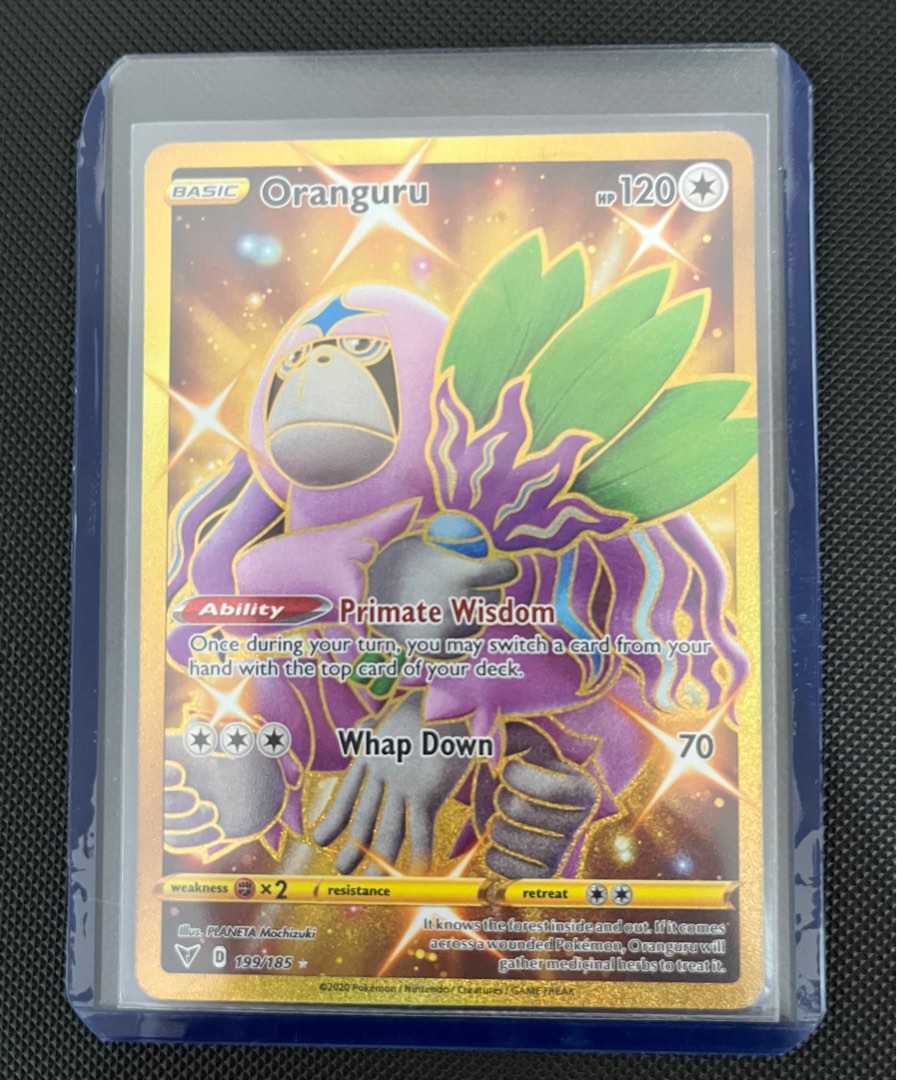 Pokemon TCG - Oranguru SR, Hobbies & Toys, Toys & Games on Carousell