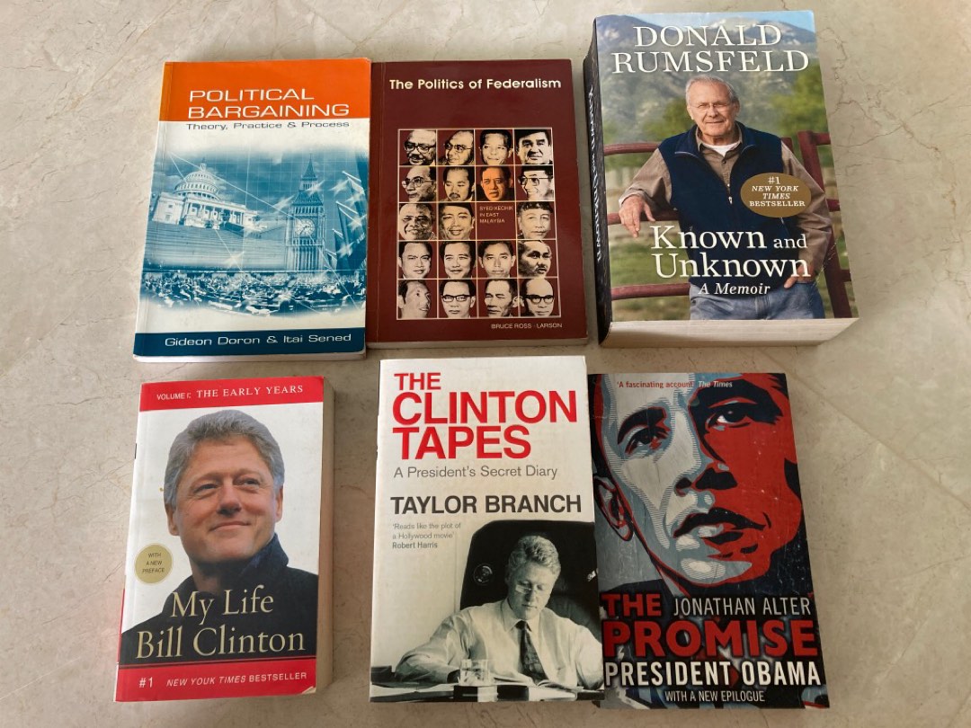 Political books $10 for 6 books, Hobbies & Toys, Books & Magazines ...
