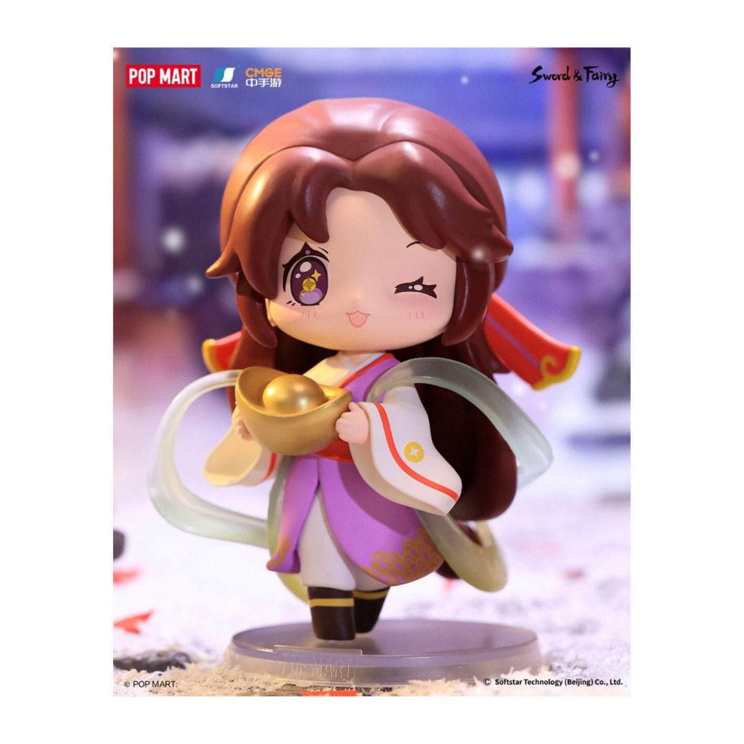 Pop Mart Sword and Fairy Lin Yueru, Hobbies & Toys, Toys & Games on ...