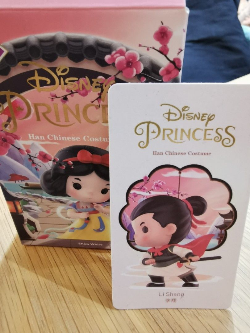 Popmart Disney Princess Han Chinese Costume - Li Shang, Hobbies & Toys ...