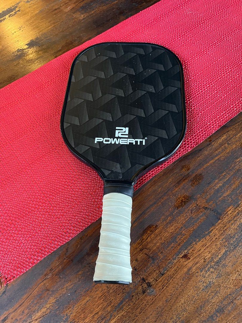 Powerti Pickleball Paddle Lightweight Graphite Racquet Textured Surface ...