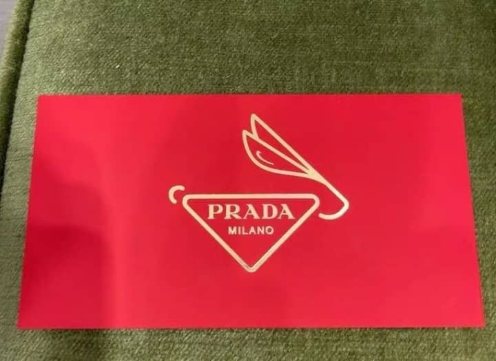 Prada 2023 red packet/Angpow/Ang pow/angbao/angpau/Hong bao/sampul raya ...