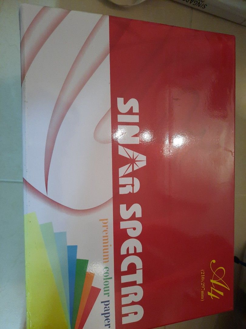 Premium A4 Colour Paper 80gsm, Hobbies & Toys, Stationery & Craft ...