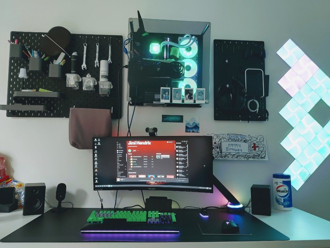 Prism+ x300 + Arc Neo monitor arm (RGB&media hub), Computers & Tech ...