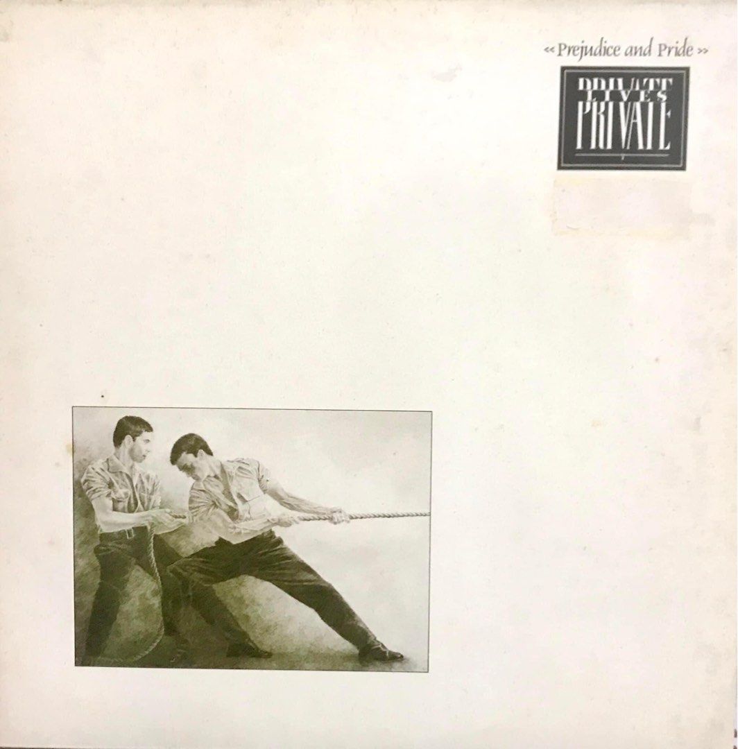 PRIVATE LIVES - PREJUDICE AND PRIDE LP NEW WAVE, Hobbies & Toys, Music ...